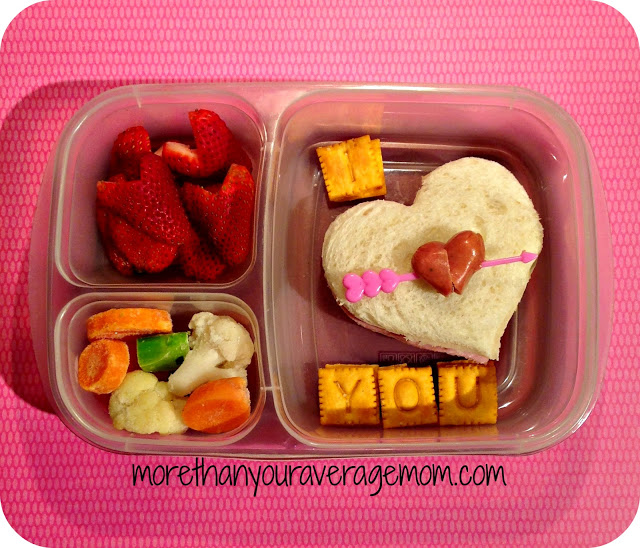 I HEART You Bento Lunch - More Than Your Average Mom